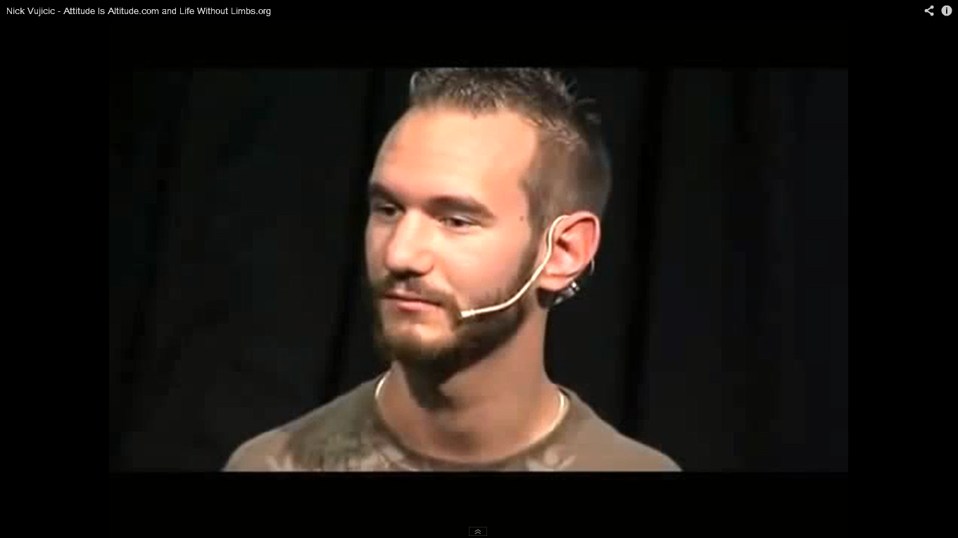 Limbitless Nick Vujicic Anna Marras